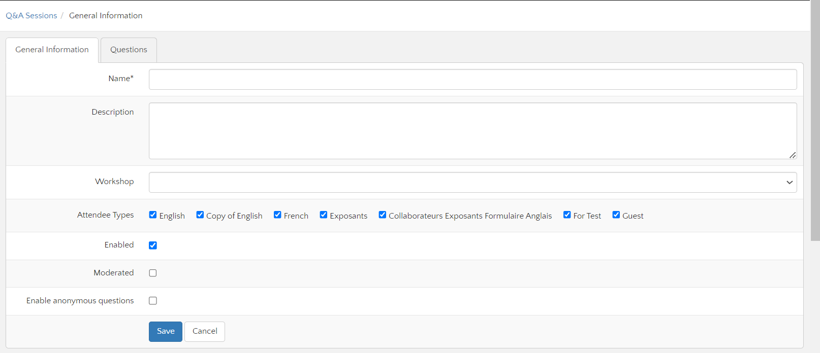 How to set up a Q&A session for your event?