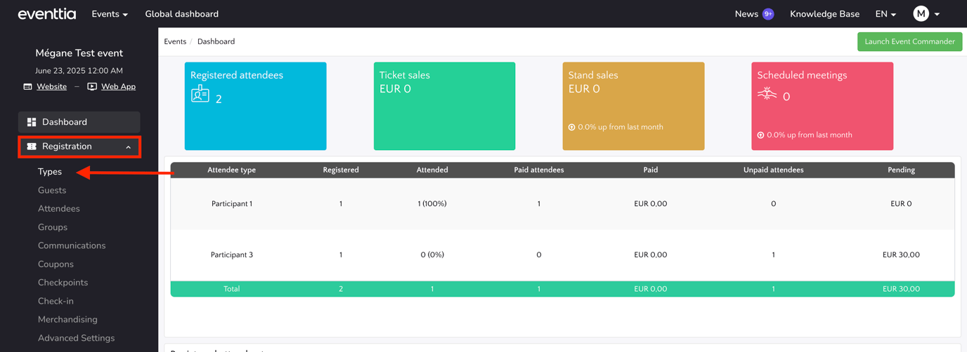 How to set up registration forms