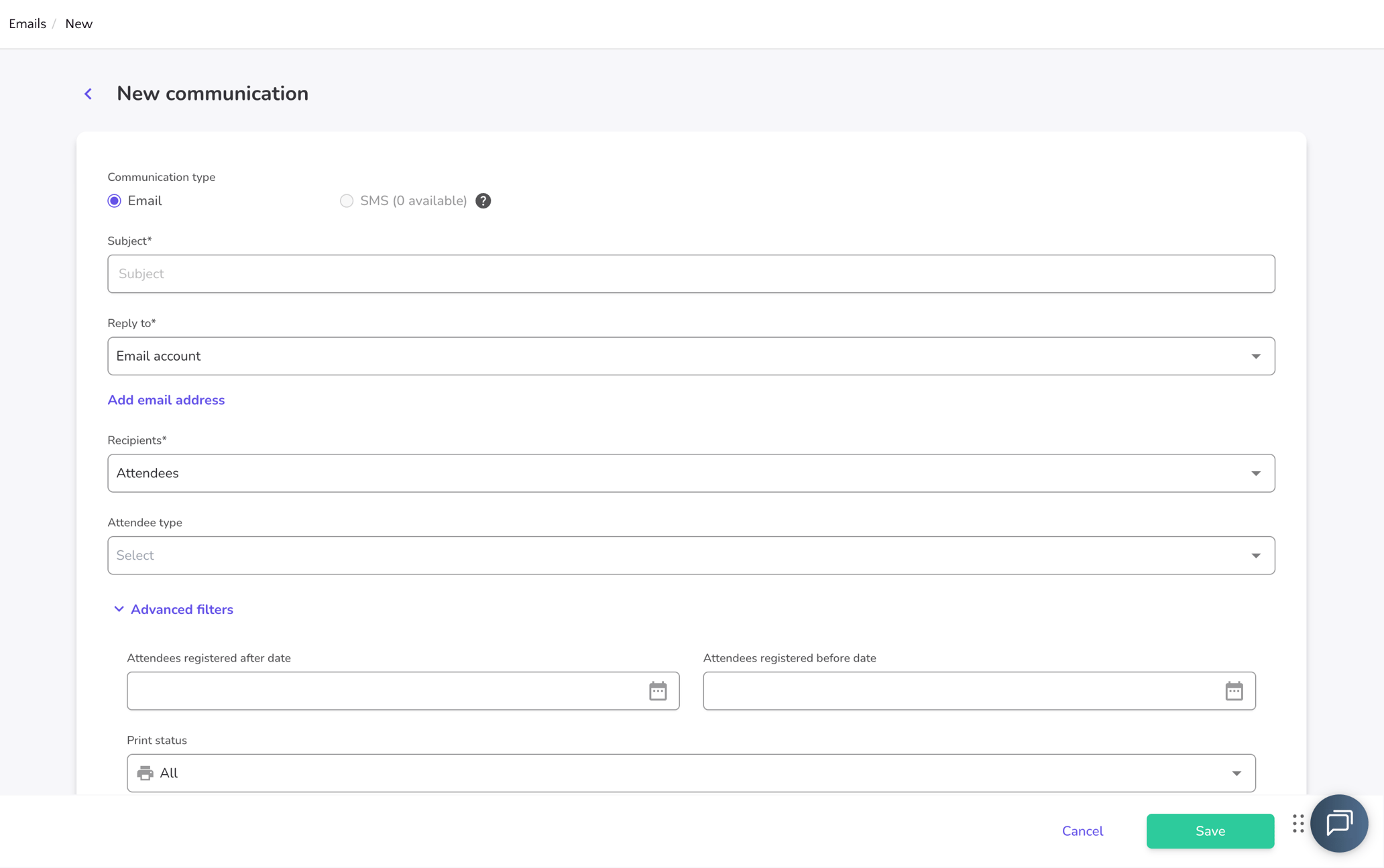 How to use the Communications module