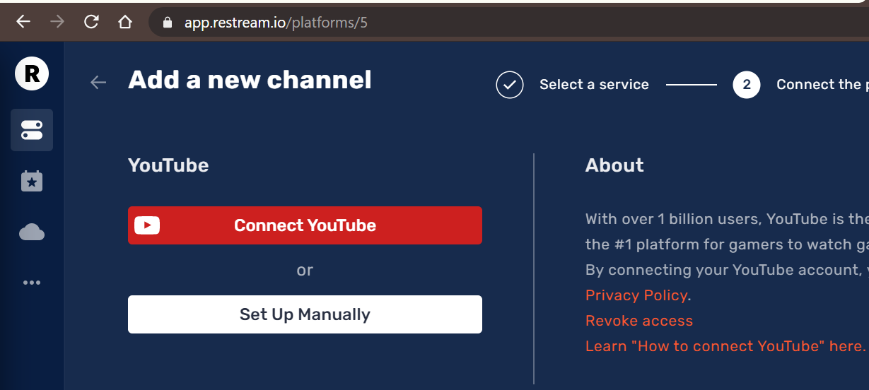 Cómo transmitir a través de Youtube usando Restream y Eventtia